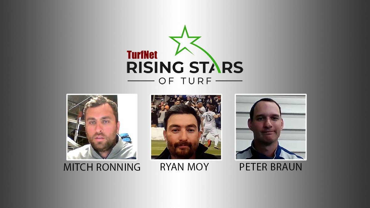 Ryan Moy, Mitch Ronning and Peter Braun at Minnesota United Football ...