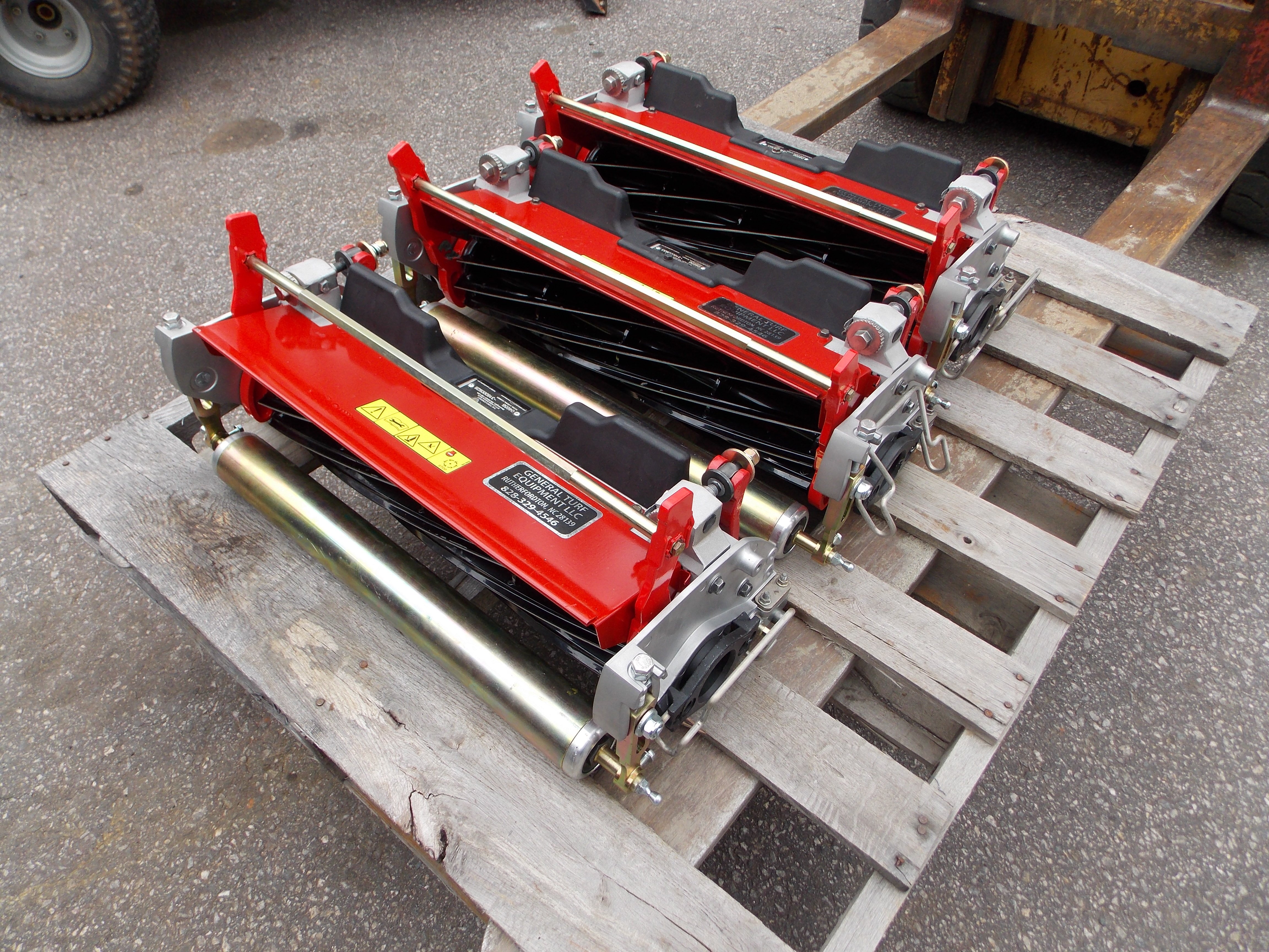 REBUILT TORO GREENSMASTER TRI-FLEX 11 BLD DPA REELS - Triplex ...