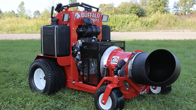 Buffalo launches industry's first stand-on blower - News - TurfNet