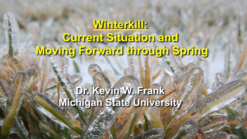 Kevin Frank — Winterkill: Current situation and moving forward through ...