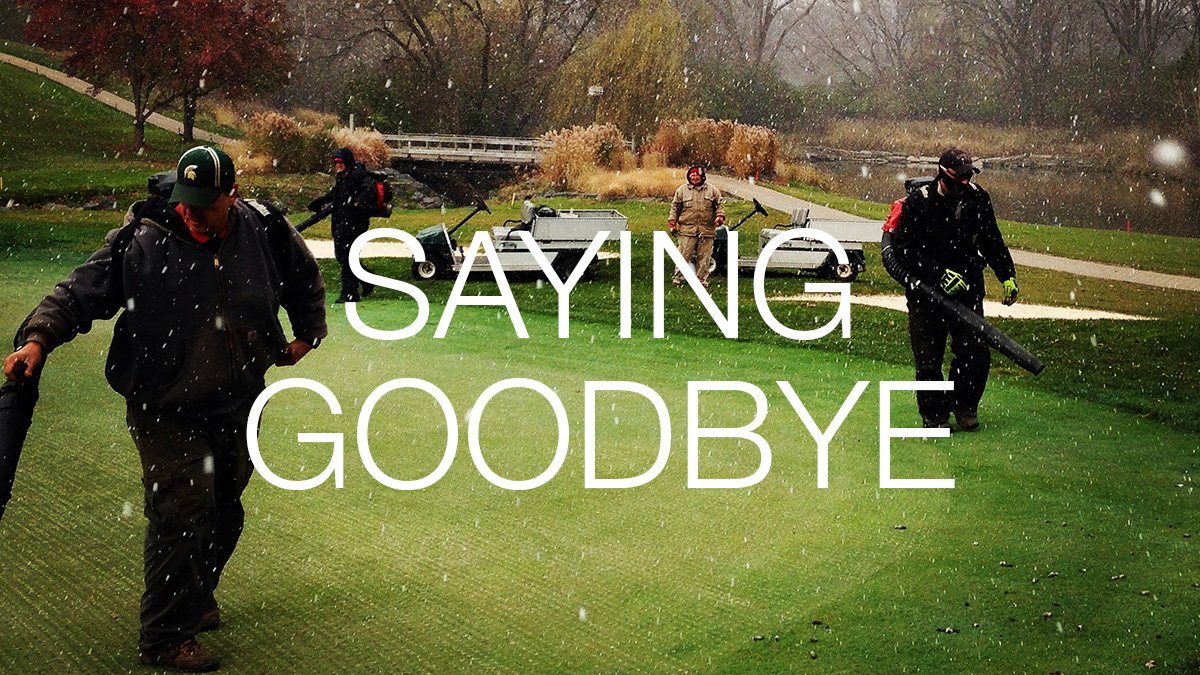 Saying Goodbye... - Adam Garr: Turf Traveler - TurfNet