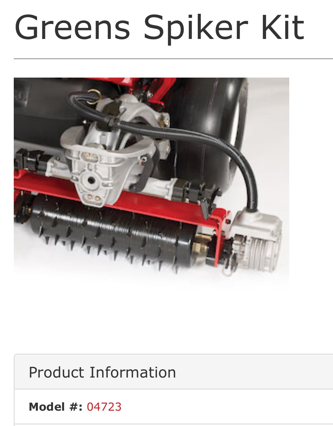 Toro Tri Flex spiker kit - Aerator - TurfNet