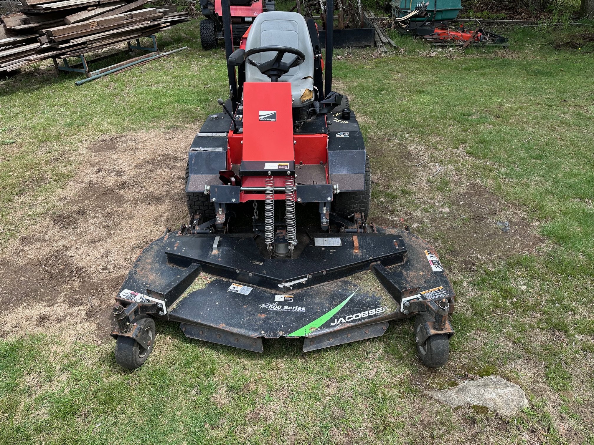 Jacobsen Turfcat T628D Out-Front Rotary Mower w/ 72" Deck - Rotary ...
