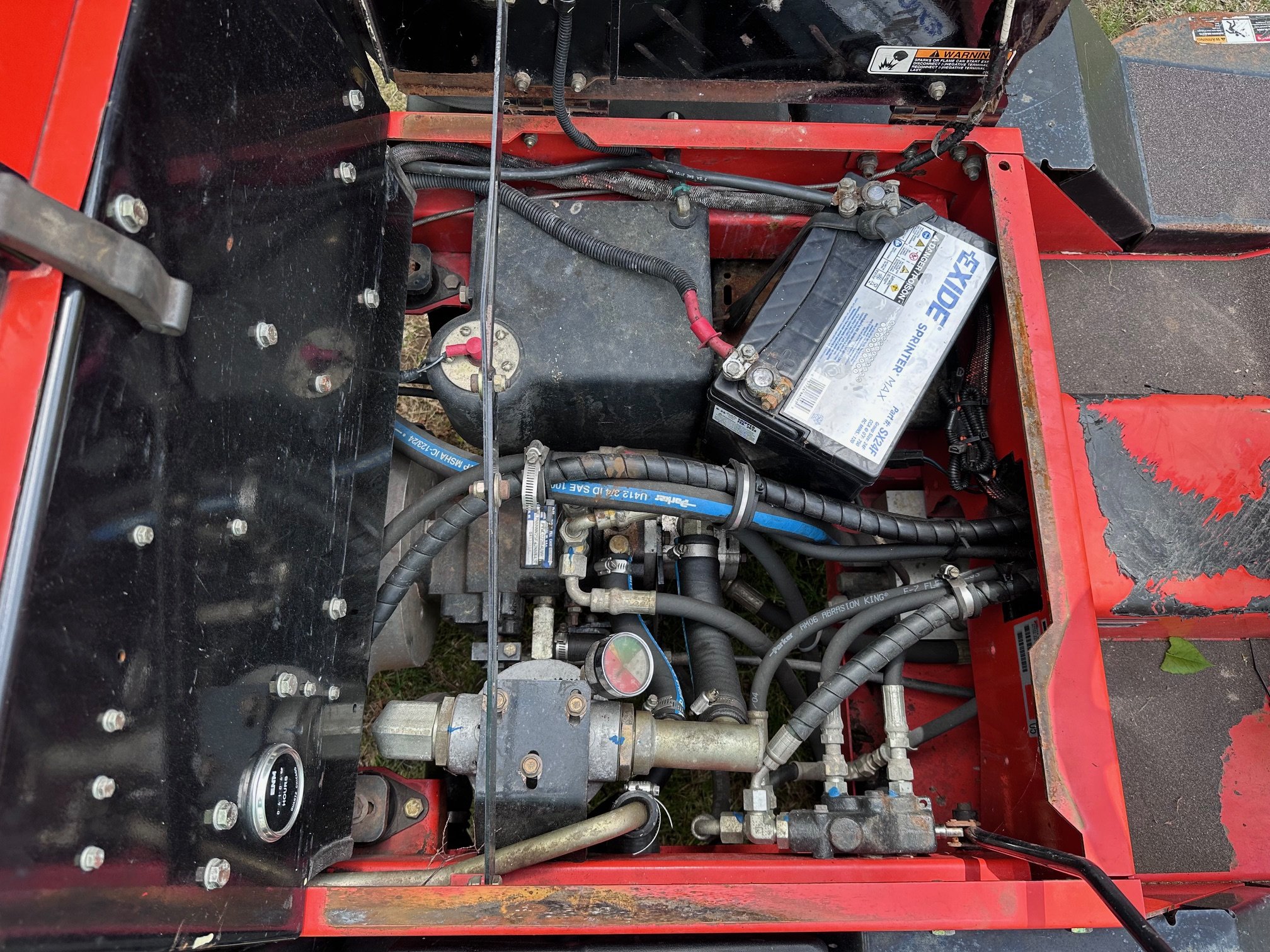 Jacobsen Turfcat T628D Out-Front Rotary Mower w/ 72" Deck - Rotary ...