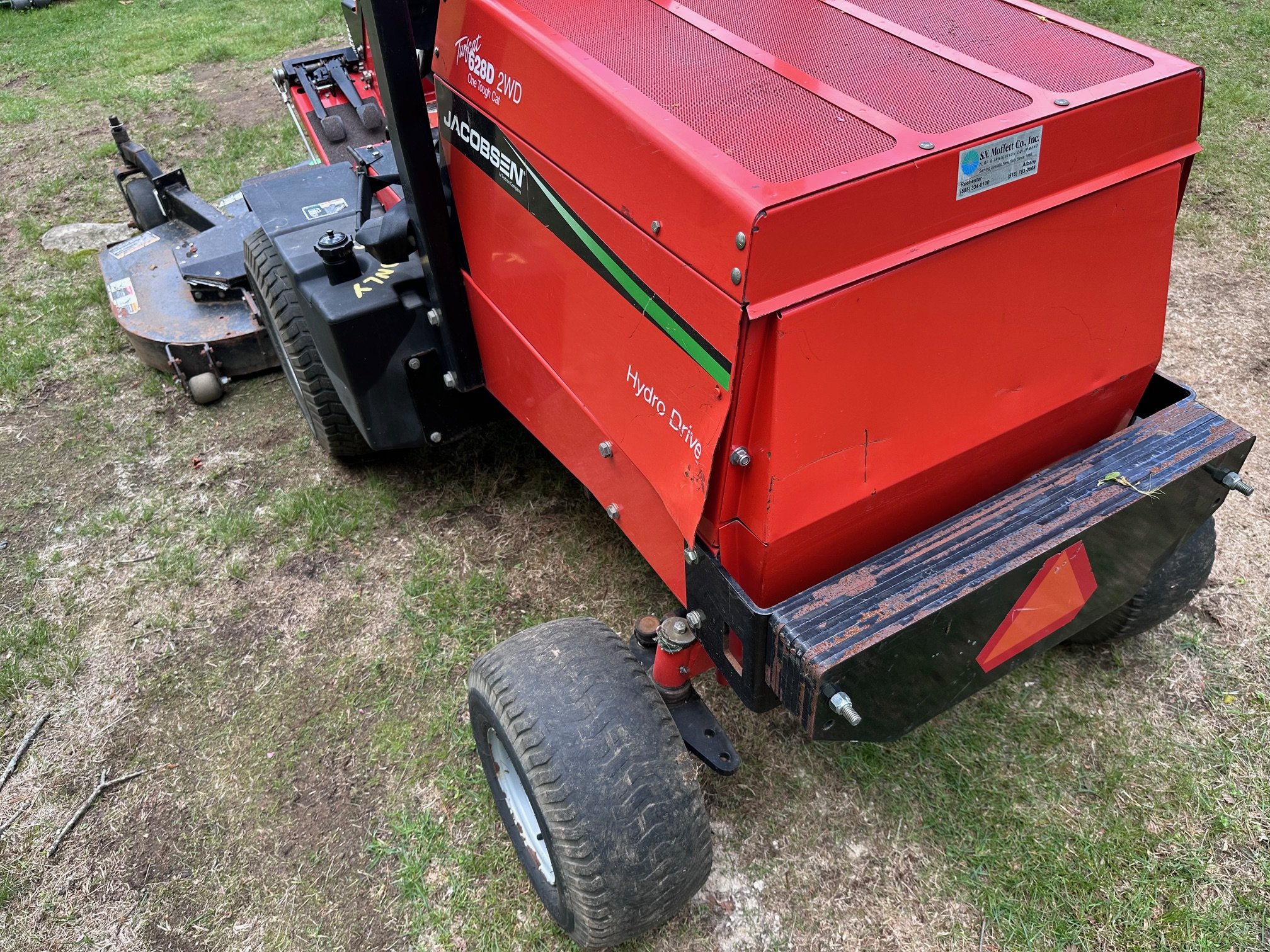 Jacobsen Turfcat T628D Out-Front Rotary Mower w/ 72" Deck - Rotary ...