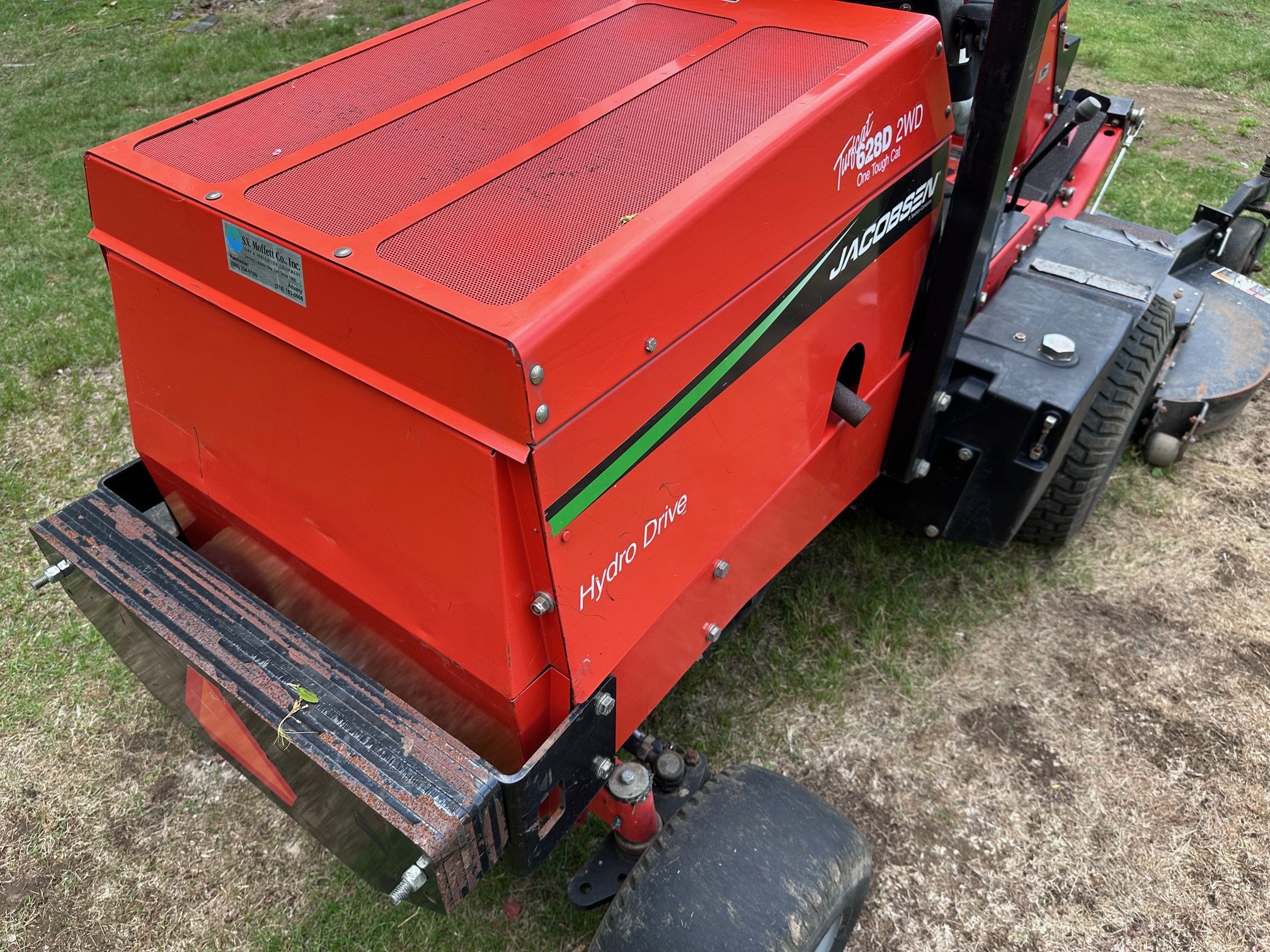 Jacobsen Turfcat T628D Out-Front Rotary Mower w/ 72" Deck - Rotary ...