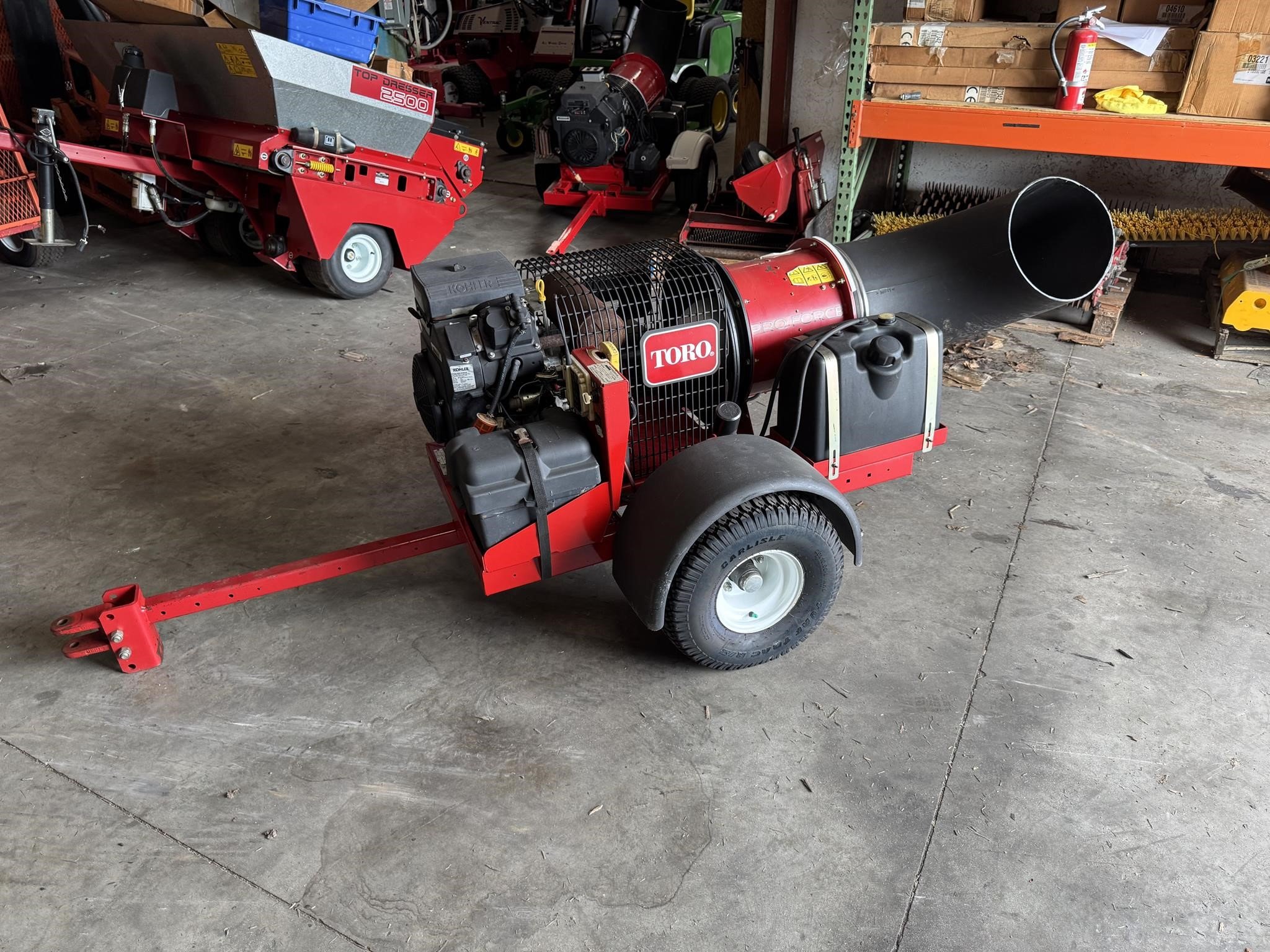 2014 Toro Pro Force Blower - Sweeper-Vacuum - TurfNet