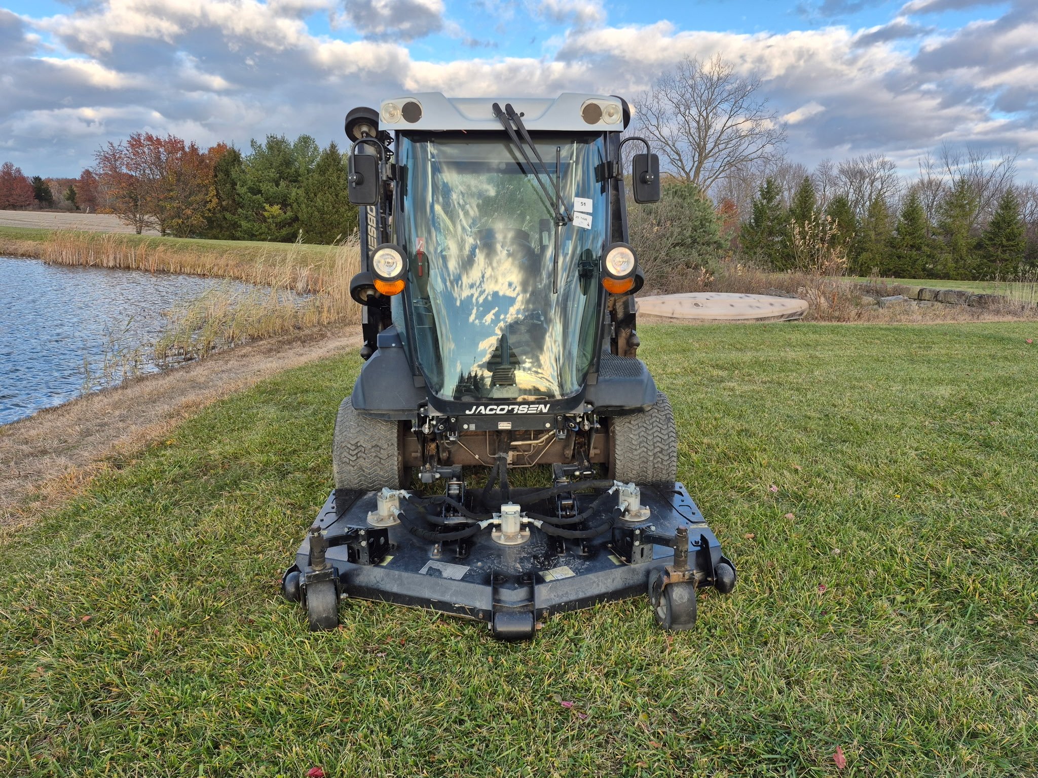 2018 Jacobsen wide area mower HR800 - Rotary Mower - TurfNet
