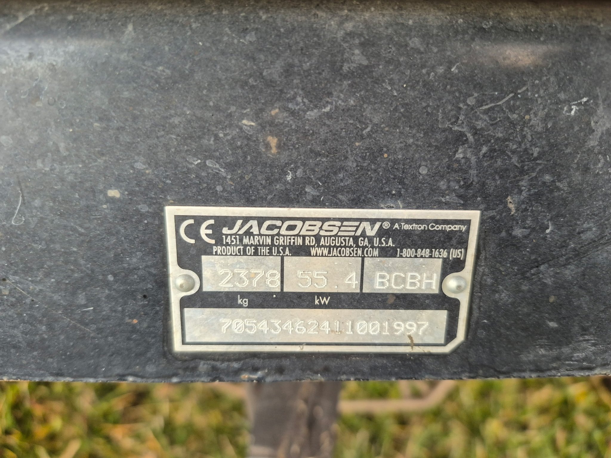 2018 Jacobsen wide area mower HR800 - Rotary Mower - TurfNet